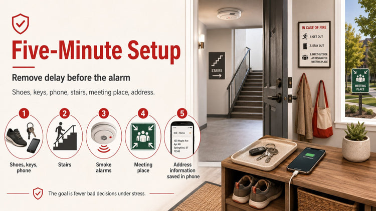 Five-Minute Apartment Fire Safety Setup for Renters – SECOND EXIT ...